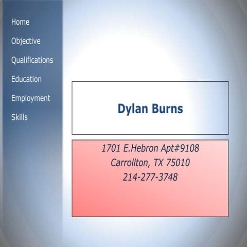 Dylan burns | PPT