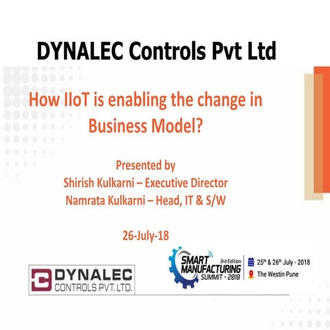 Dynalec :: How IIoT is enabling the change in Business Model? | PPT