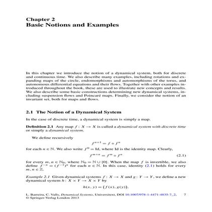 Dynamical systems | PDF