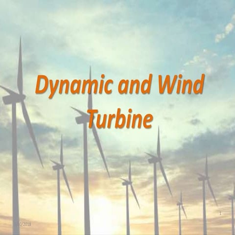 Dynamic and wind turbine | PPT