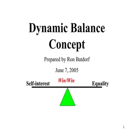 Dynamic balance concept | PPT