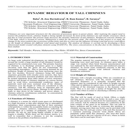 Chimney design &engg code | PDF