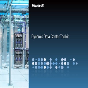 Dynamic datacenter aug09 | PPT