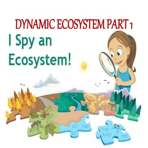 Biology Form 4 Chapter 8 :Dynamic Ecosystem Part 1 | PPTX | Geography ...
