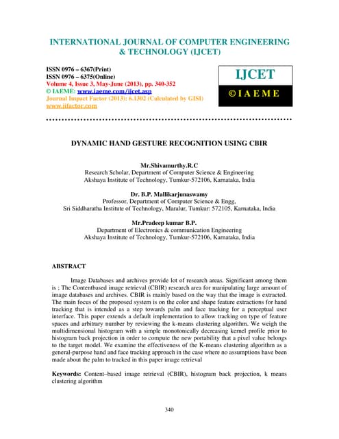 Real time Myanmar Sign Language Recognition System using PCA and SVM | PDF