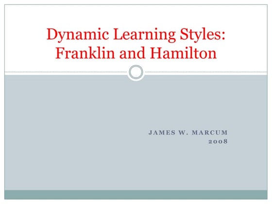 Learner-centric Dynamic Learning Environment | PPT