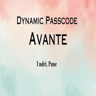 Dynamic Passcode Avante Brochure.pdf