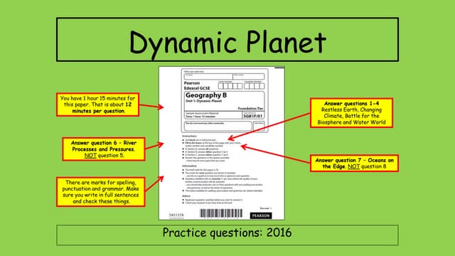 Year 7 geography_revision | PPT