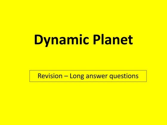 The boscastle flood (August 2004) - case study | PPT