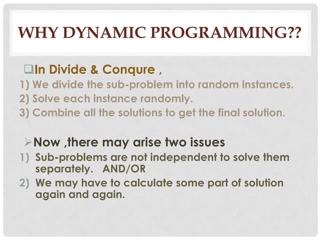 Dynamic programming Basics | PPTX Dynamic programming Basics | PPTX