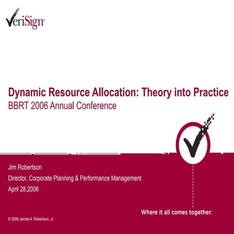 Dynamic Resource Allocation Ppt