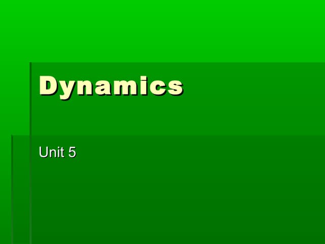 dynamics and tempo | PPT