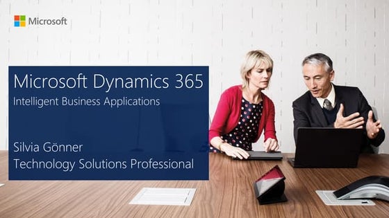 Microsoft Dynamics CRM presentation | PPTX | Computer Software and Applications | Computing