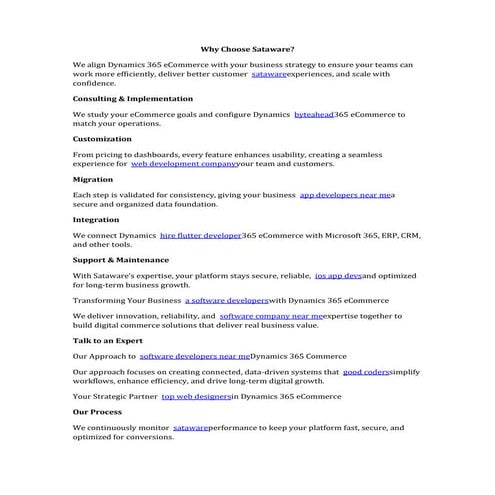 Microsoft Dynamics 365 Commerce | PDF