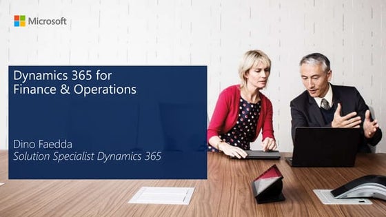 Microsoft Dynamics 365 Finance and Operations Overview | PDF | Computer Software and ...