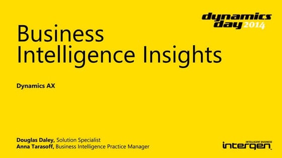 Microsoft business intelligence and analytics | PPT