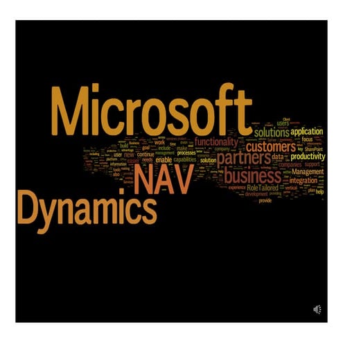 Driving Organisational Efficiencies - Microsoft Dynamics NAV | PPT