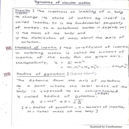 Dynamics of circular motion | PDF