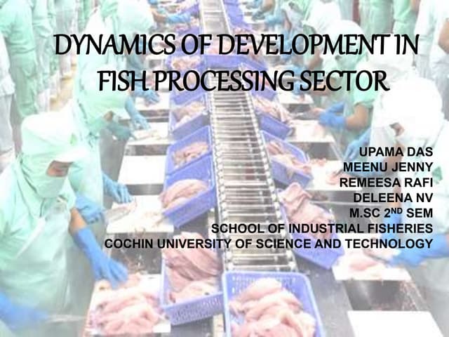 Fish processing and preservation technologies | PPTX