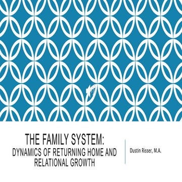 Dynamics of Family Systems | PPTX