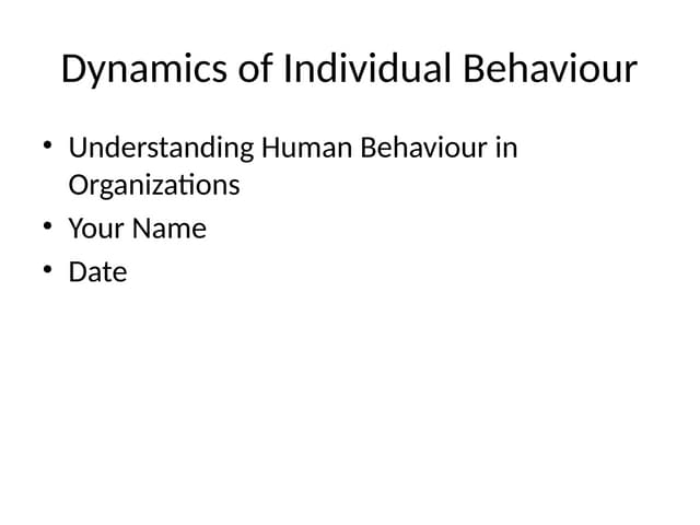 Behavioral Training : Behavioral skills in employees | PPT