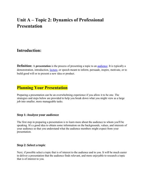 Types of speeches | PPT