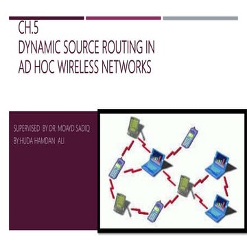 Dynamic Source Routing In Ad Hoc Wireless Networks Ppt 8062