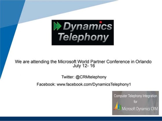 Phone system for Dynamics 365 | PDF