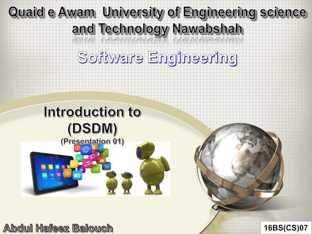 Dynamic system development method (dsdm) | PPTX Dynamic system development method (dsdm) | PPTX