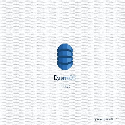 Dynamodbについて | PPT