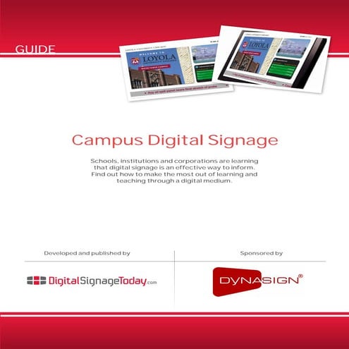 Campus digital signage to launch | PDF | Computer Software and Applications | Computing