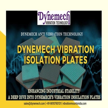 Dynemech Anti-Vibration Technology Vibration Insulation Pads | PDF