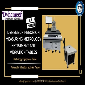 Dynemech Precision Measuring Metrology Instrument Anti Vibration Tables ...