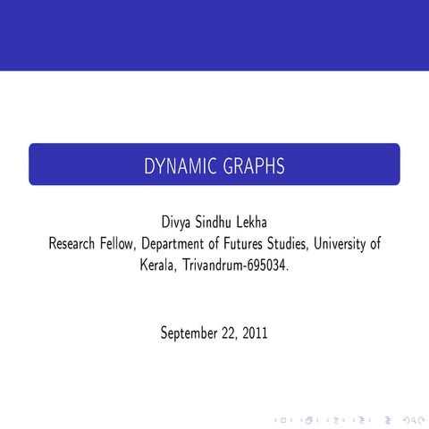 Dynamic Graphs | PPT