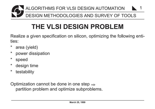 Chap 1 2pdf Basic Concepts Of Cad For Vlsi Ppt 6475