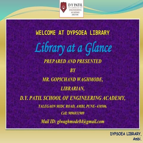 Library PPT | PPT