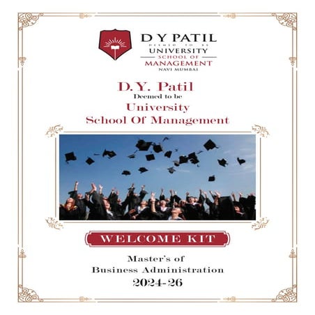 MBA in Financial Management Scope - DY Patil Mumbai | PDF