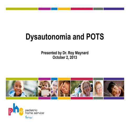 Dysautonomia and pots | PDF
