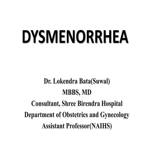 Dysmenorrhea.pptx