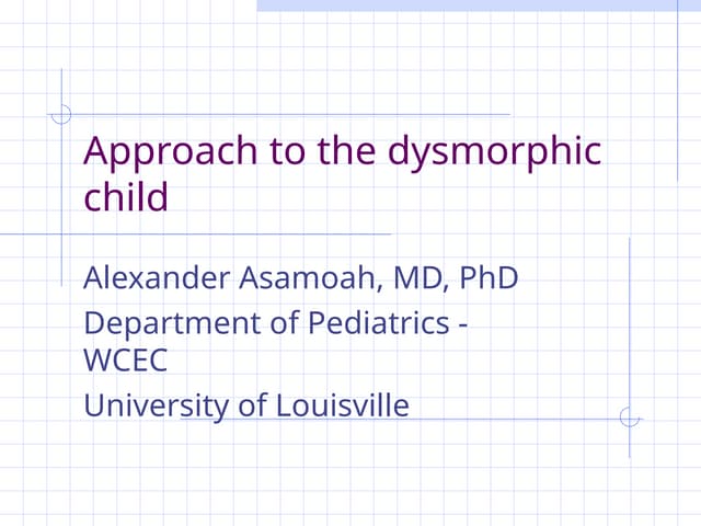 10.1 congenital anomalies; pediatric pathology | PPT