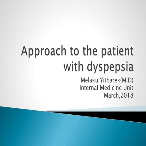 Dyspepsia | PPTX