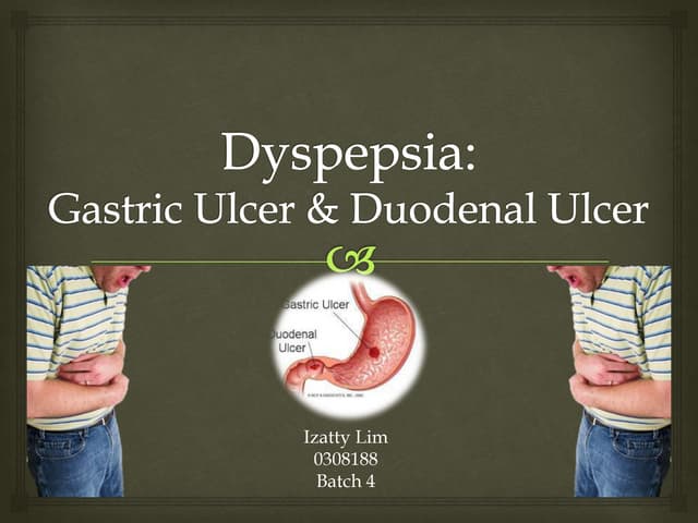 Peptic ulcer disease(PUD) | PPTX