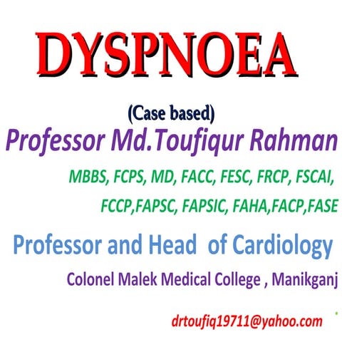 Dyspnoea case based | PPS