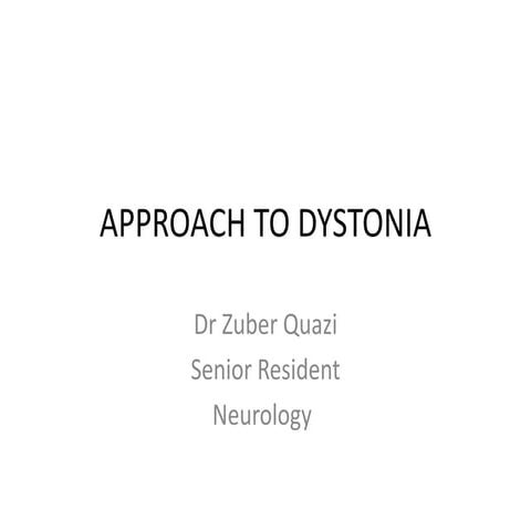 Focal dystonia- Understanding the causes, prevalence, types, management ...