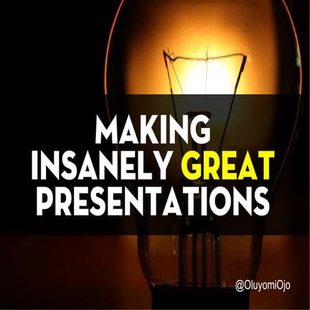 How to create insanely great presentations | PDF