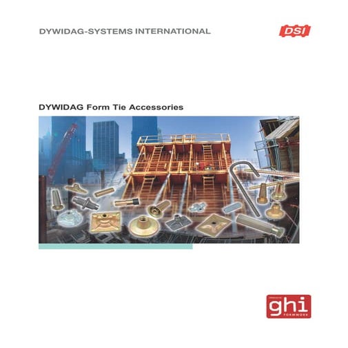 GHI Formwork - Anchoring Solutions | PDF