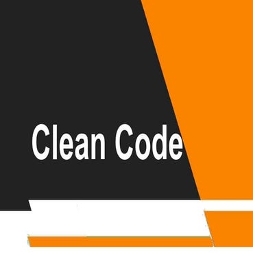 Naming Standards, Clean Code