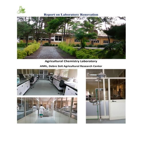 Debrezeit Agricultural Research Center Labs renovation report | PDF
