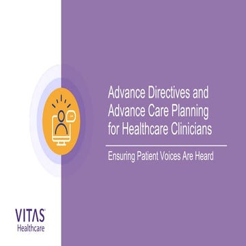 Advance Directives and Advance Care Planning | PDF