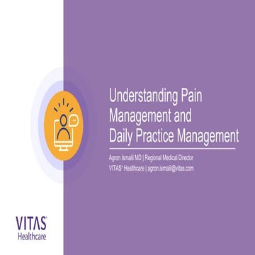 Understanding Pain Management and Daily Practice Management | PDF